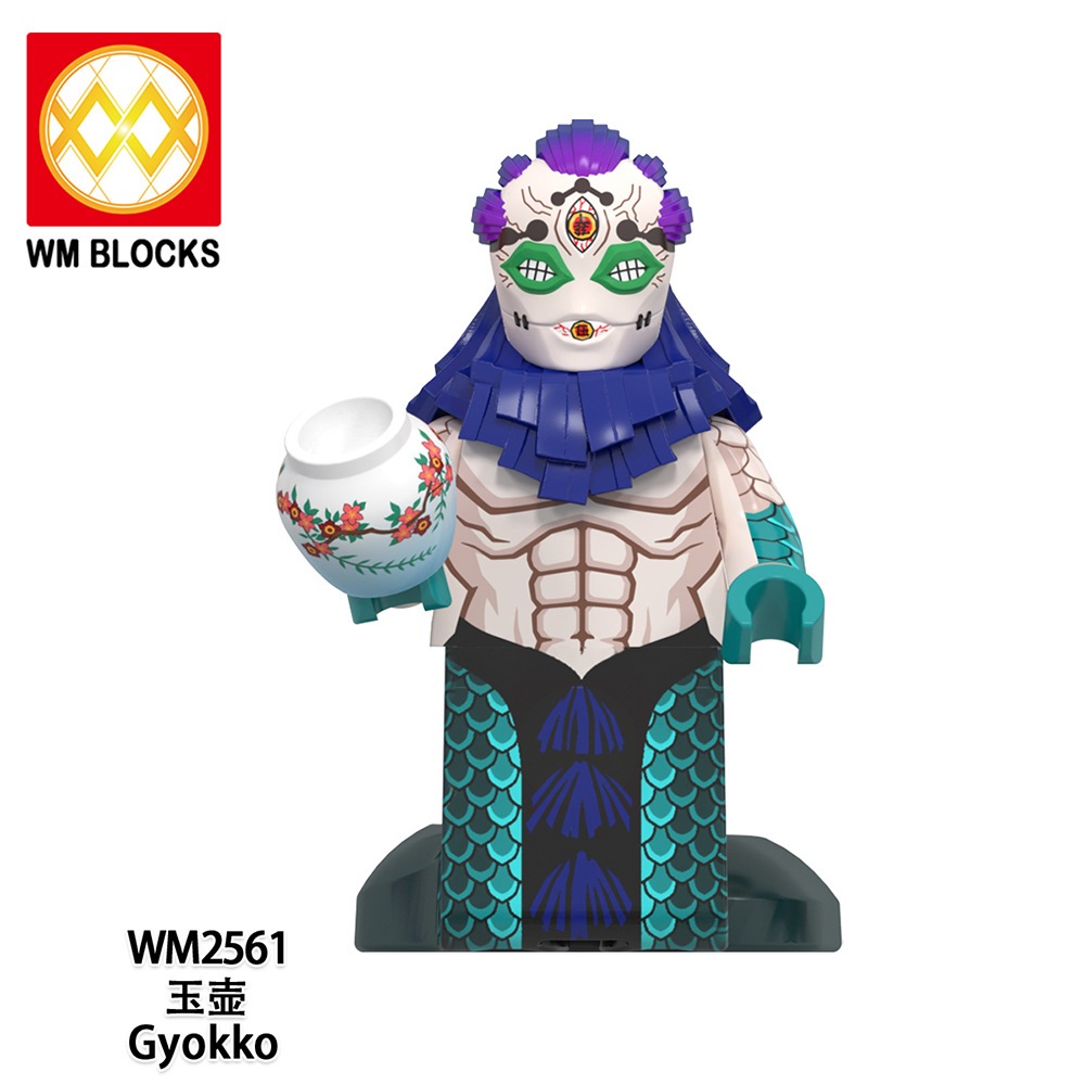 Jual Mini Action Figure Gyokko Uppermoon Kimetsu No Yaiba Brick Mainan ...