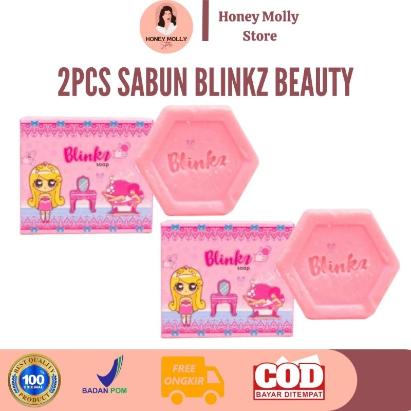 Jual BLINKZ SOAP BPOM Ready Stock Sabun Blinkz Pencerah Badan, Pemutih Kulit Tubuh, Wajah, Lutut ...