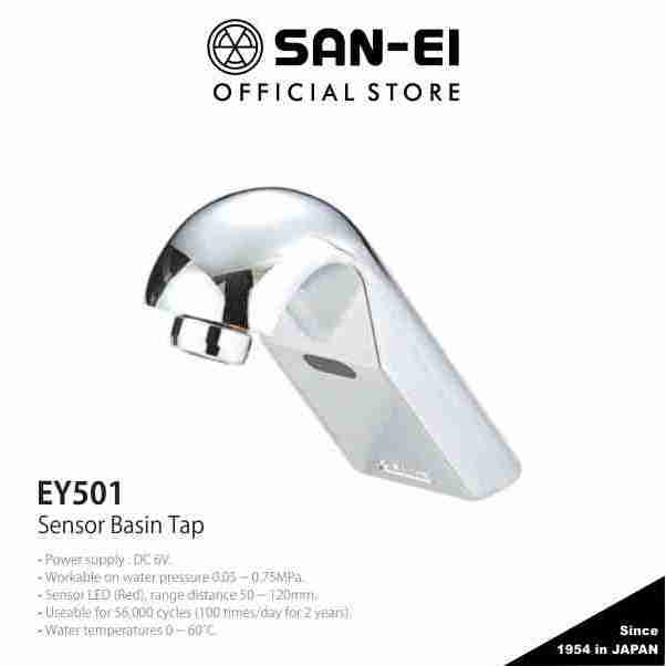 Jual SAN-EI Sensor Basin Tap EY501 | Keran Sensor | Shopee Indonesia