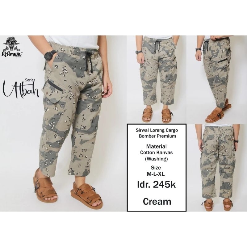 Jual sirwal taktikal motif loreng keren tampilan macho alamwa premium ...