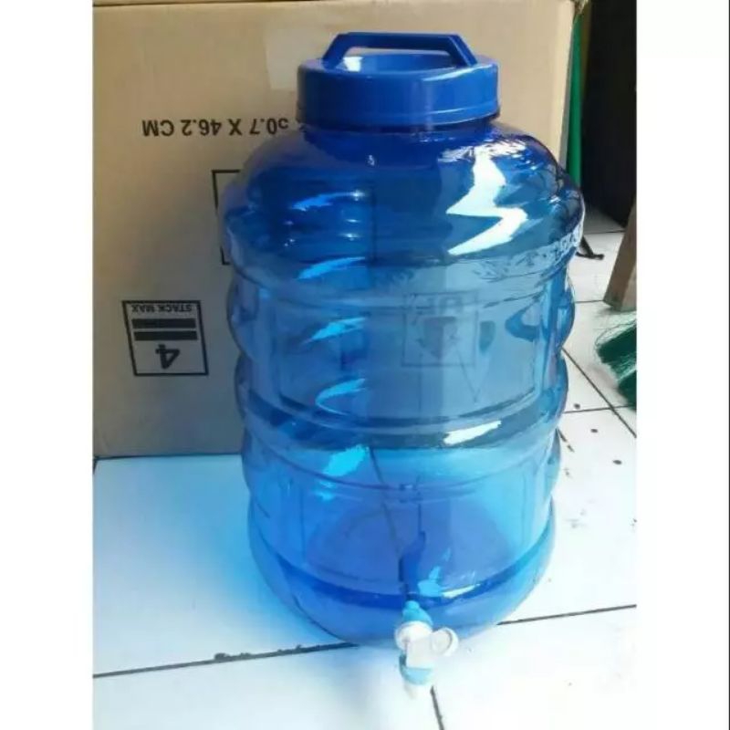 Jual Galon kran 19 liter / Galan air / galon besar + kran | Shopee ...