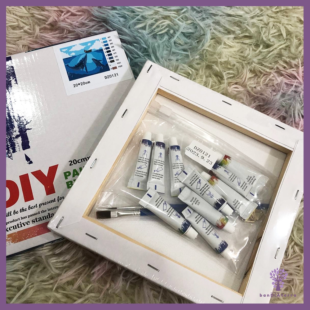 Jual Bandiaterra DIY Paint by Number KIT / Painting by Number / Set ...