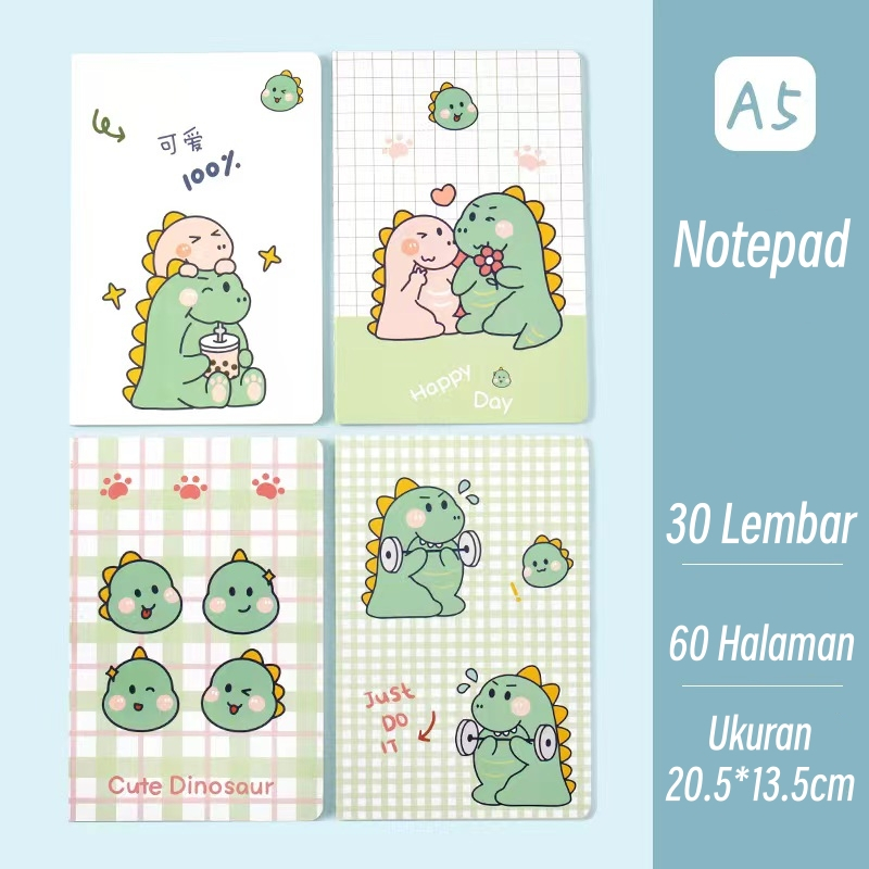 Jual BUKU UKURAN A5/ Notepad /Buku Tulis / BOOK A5/ BUKU TULIS MOTIF ...