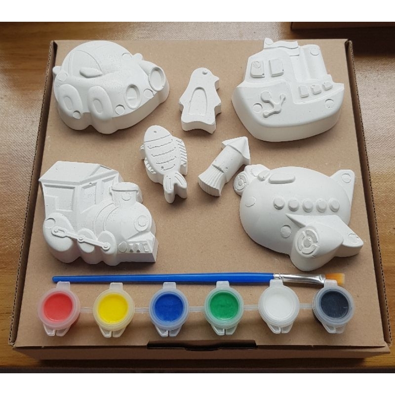 Jual GYPSUM PAINTING FOR KIDS - MELUKIS PATUNG - MEWARNAI PATUNG ...