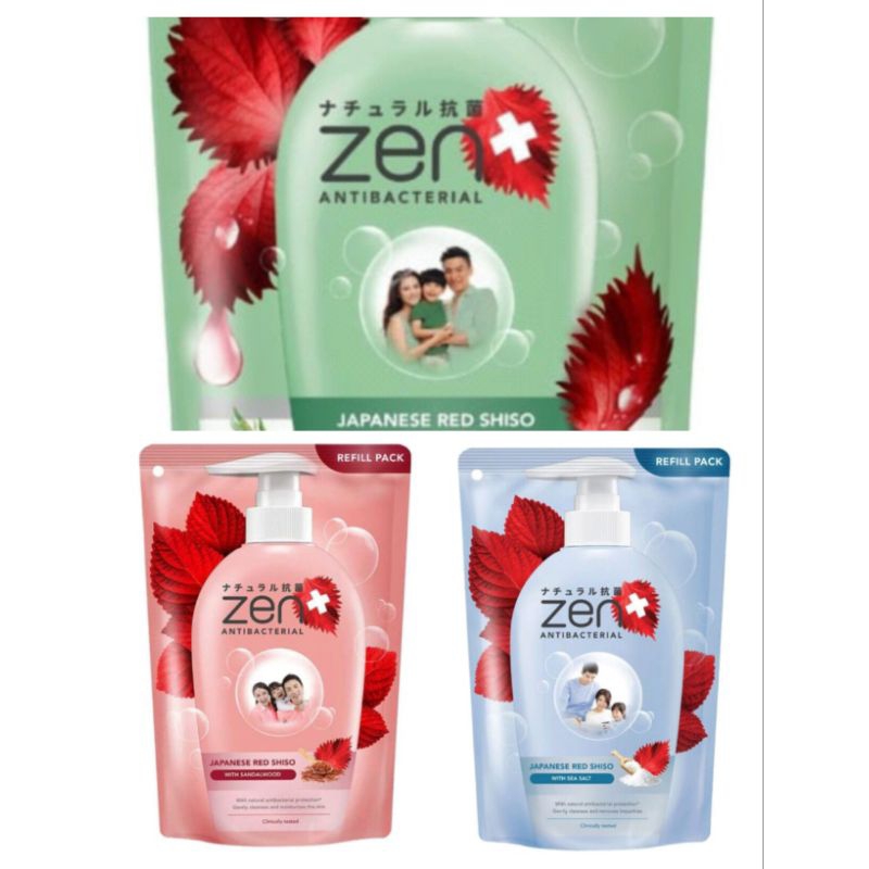Jual Zen Antibacterial Body Wash 400 ml | Shopee Indonesia