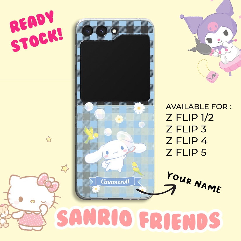 Jual Case Z FLIP 6 Cinamoroll 5 ZFLIP 5 4 FLIP5 ZFLIP 2 Z FLIP 3 Hard ...