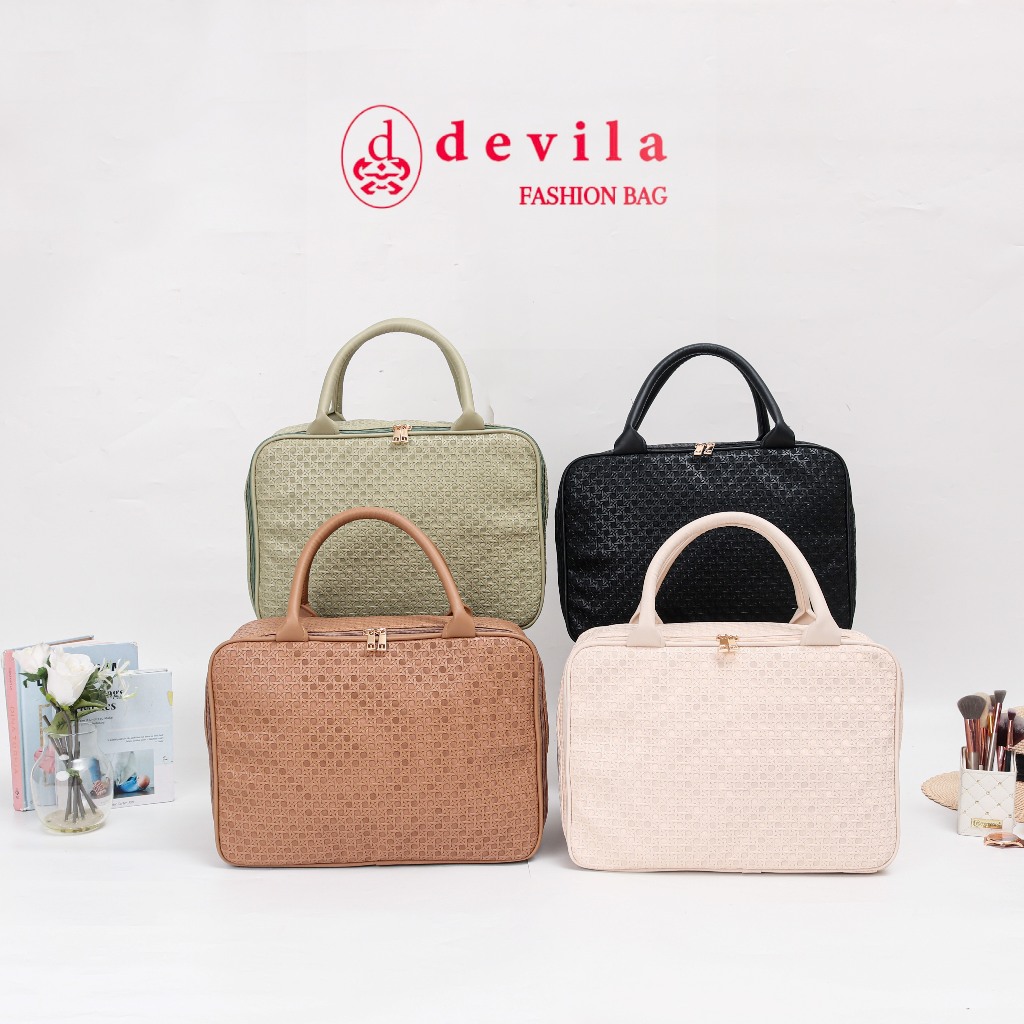 Jual DEVILA - Wickerie Waterproof Tas Travel Bag Medium Size | Shopee ...