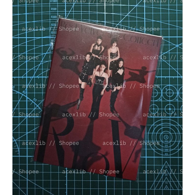Jual Red Velvet 4th Concert R to V MD - Postcard Book Goods Merchandise ...