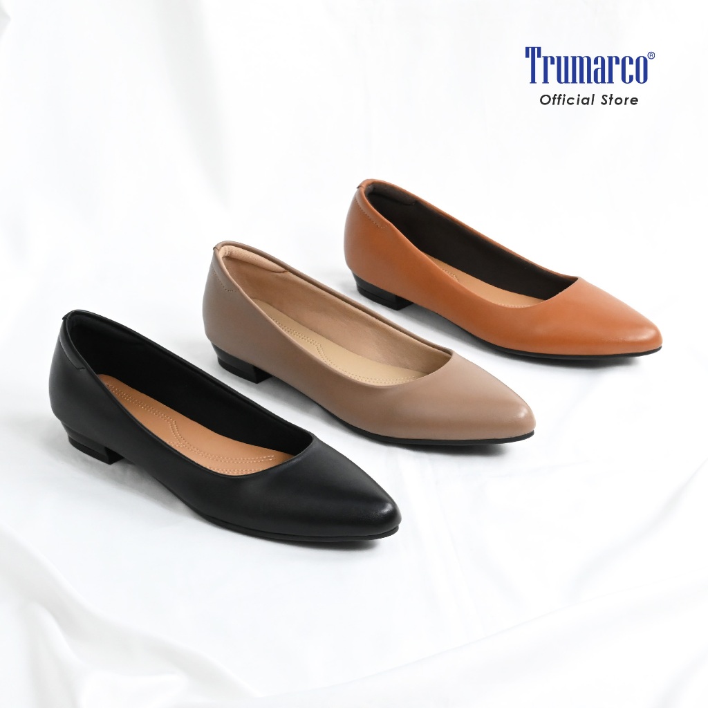 Jual TRUMARCO Sepatu Pantofel Wanita / Sepatu Kerja Wanita THF 100 Size ...