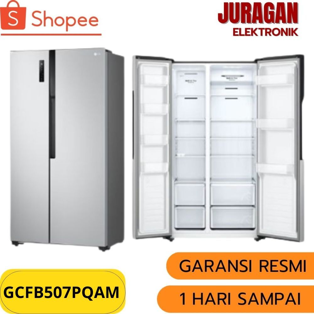 Jual Kulkas Side by Side LG GCFB507PQAM 509 Liter Smart Inverter ...
