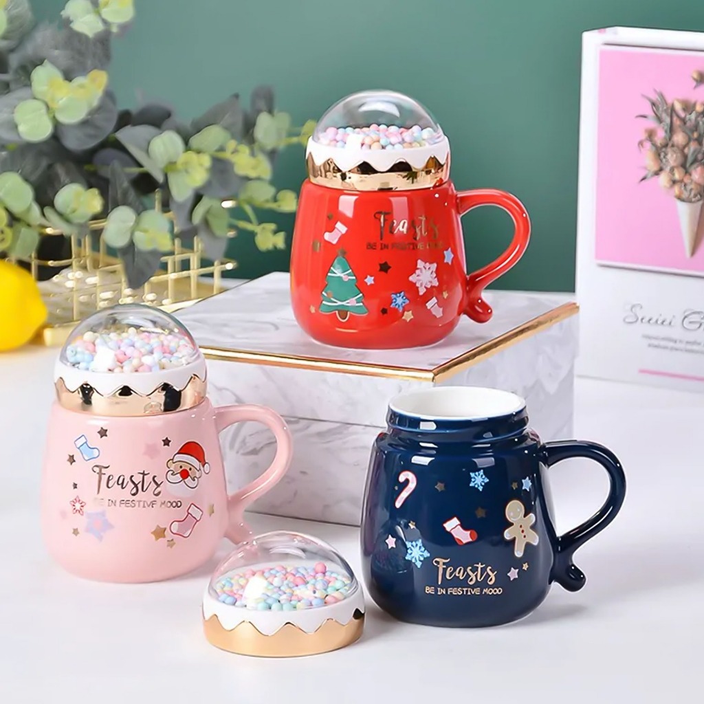 Jual Nexxio Kado Natal Christmas Mug Natal / New Year Christmas Gift ...