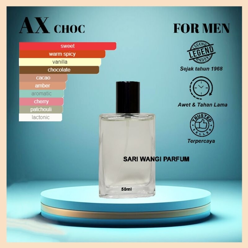 Jual 50ml Axe Choc(Parfum Refil In The Line Of Axe Choc) | Shopee Indonesia