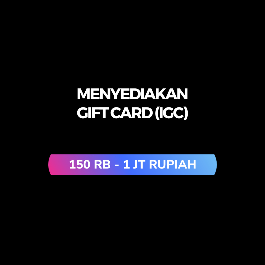 Jual Kode Voucher IGC Indonesia | Shopee Indonesia
