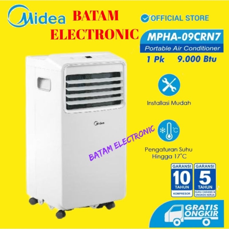 Jual AC PORTABLE MIDEA 1 PK MPHA-09CRN7 Multi Function AC | Shopee ...
