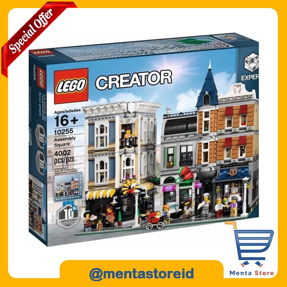 Jual LEGO Exclusive Creator Modular Assembly Square 10255 Expert Rare ...