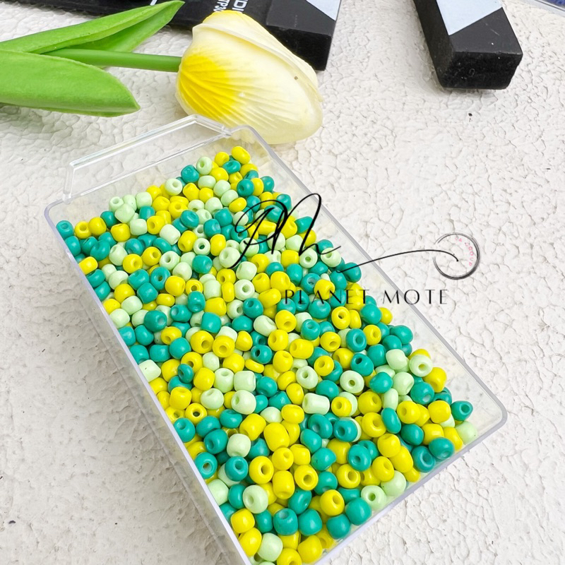 Jual Manik Mote Payet Pasir Mix Fia Series 6/o (15gr) | Shopee Indonesia