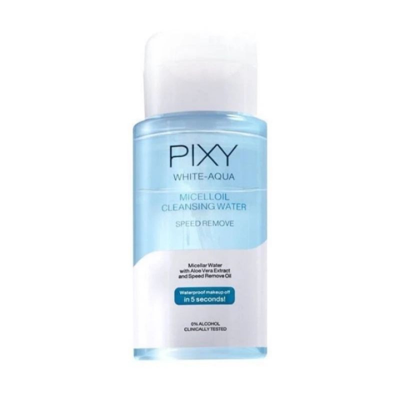 Jual Pixy White Aqua Micellar Oil Cleansing Water Speed Remove 200ml | Shopee Indonesia