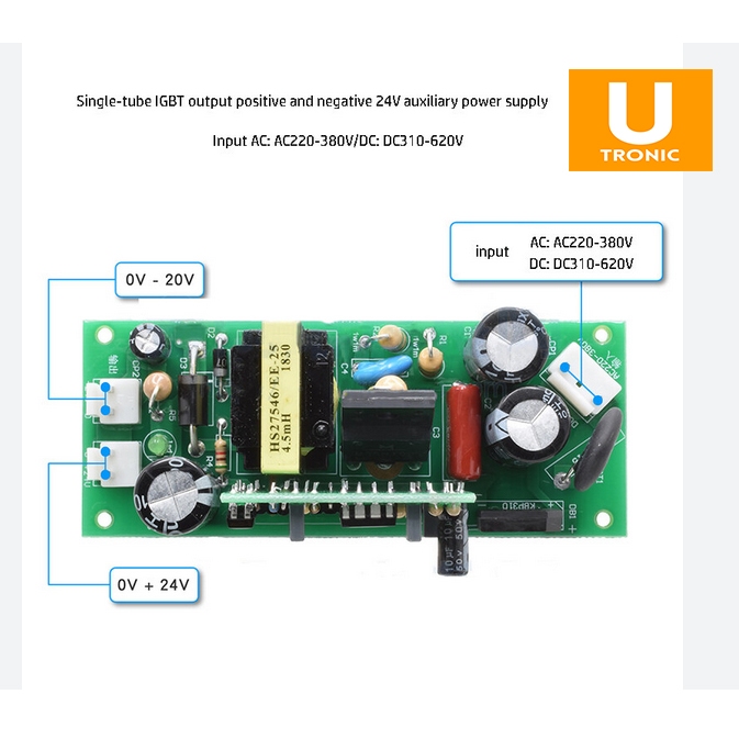 Jual Welding Single tube IGBT machine auxiliary power board (7371 ...