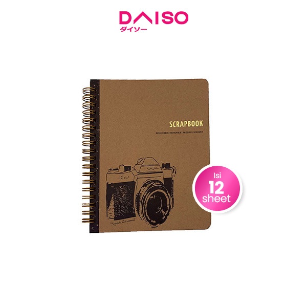 Jual Daiso SCRAPBOOK 12SHEETS | Shopee Indonesia