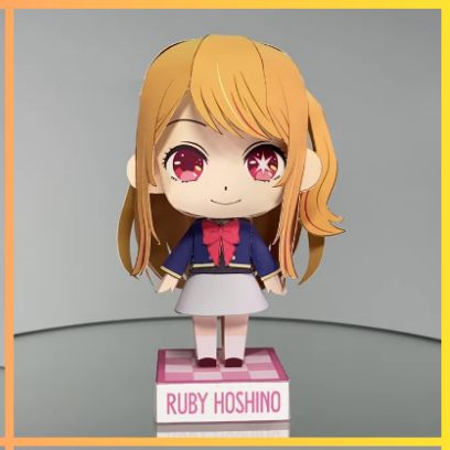 Jual DIY Papercraft Anime Oshi No Ko Miniatur Kertas | Shopee Indonesia