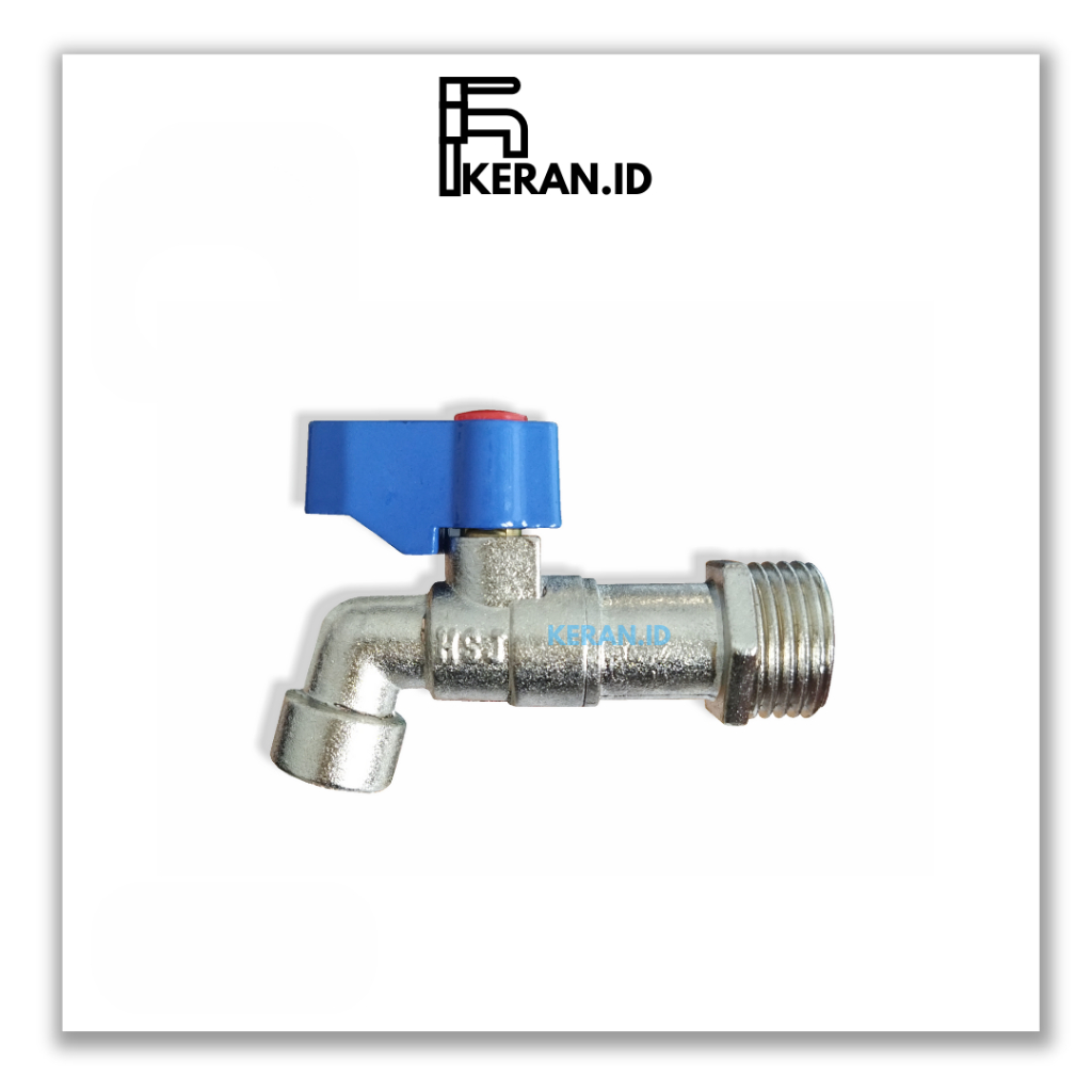 Jual [KERAN.ID] Kran Tembok Model Onda 1/2" 3/4" Body Panjang / Keran ...