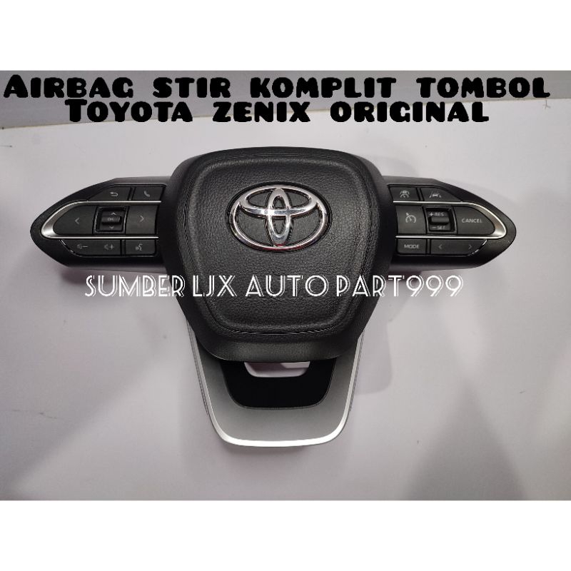 Jual airbag stir komplit tombol Toyota Innova zenix original quality ...