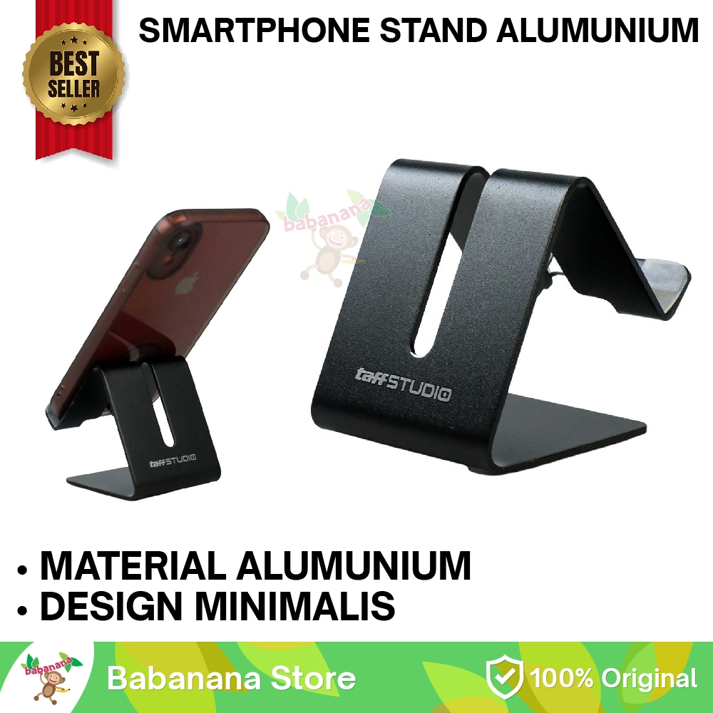 Jual SMARTPHONE STAND ALUMUNIUM TABLET HOLDER SMART PHONE HP BESI ...