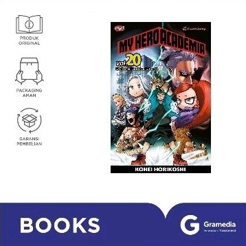 Jual Gramedia Gandaria - My Hero Academia 20 (Kohei Horikoshi) | Shopee Indonesia