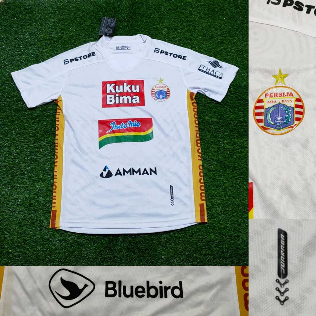 Jual Jersey Sepak Bola Persija Away Putih 2023 2024 /Jersey Persija ...
