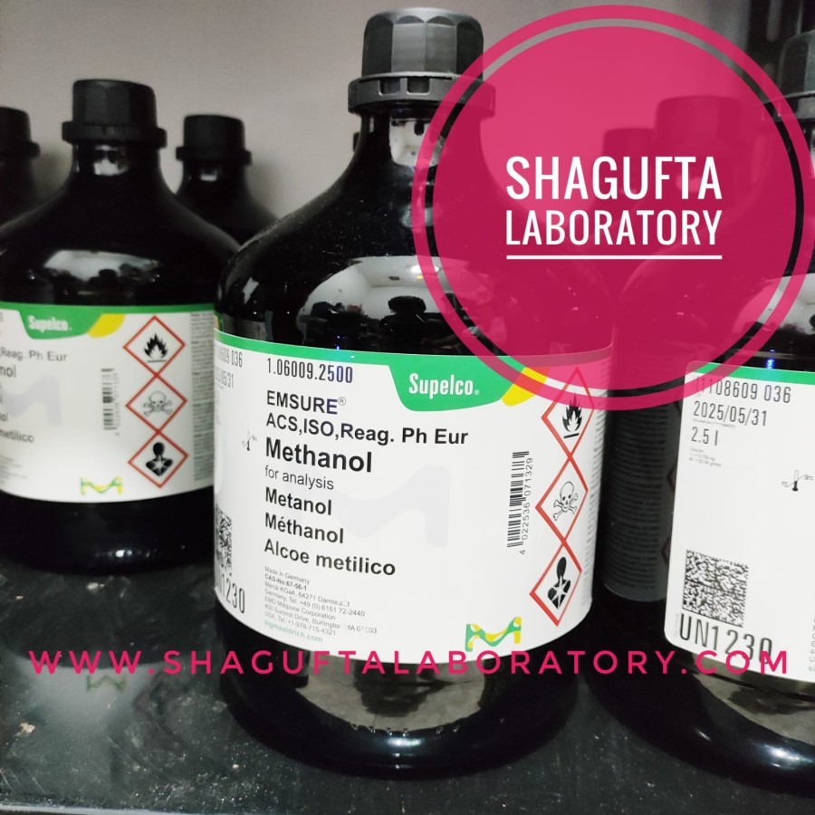 Jual Metanol 500ML MERCK 106009 / Methanol / Metil Alkohol PRO ANALIS ...