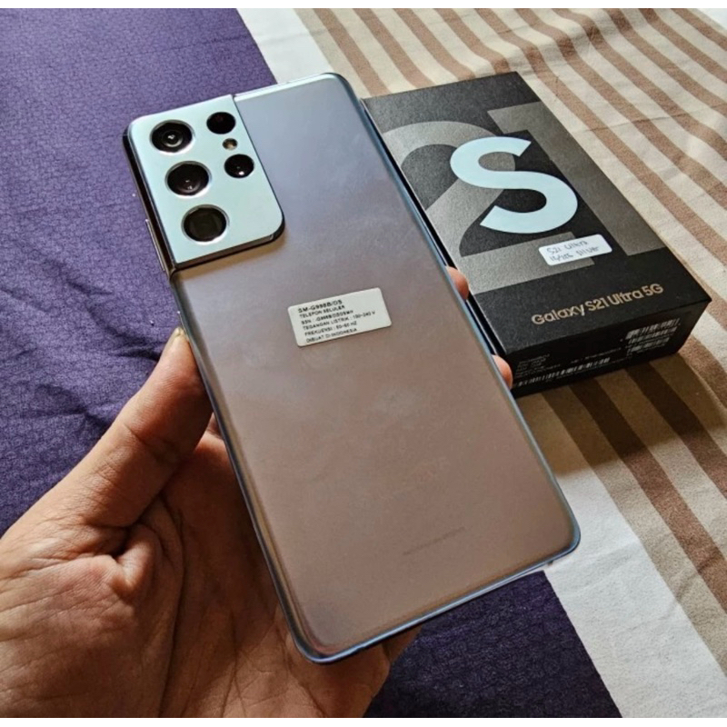 Jual Samsung S21 Ultra 12/256gb Platform silver sein - putih 12/246gb ...