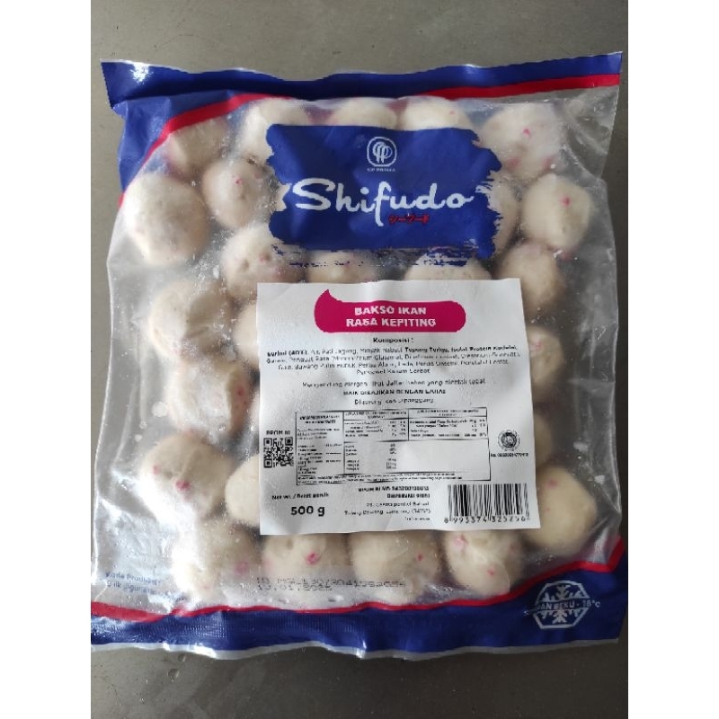 Jual Shifudo Bakso Kepiting 500gr | Shopee Indonesia
