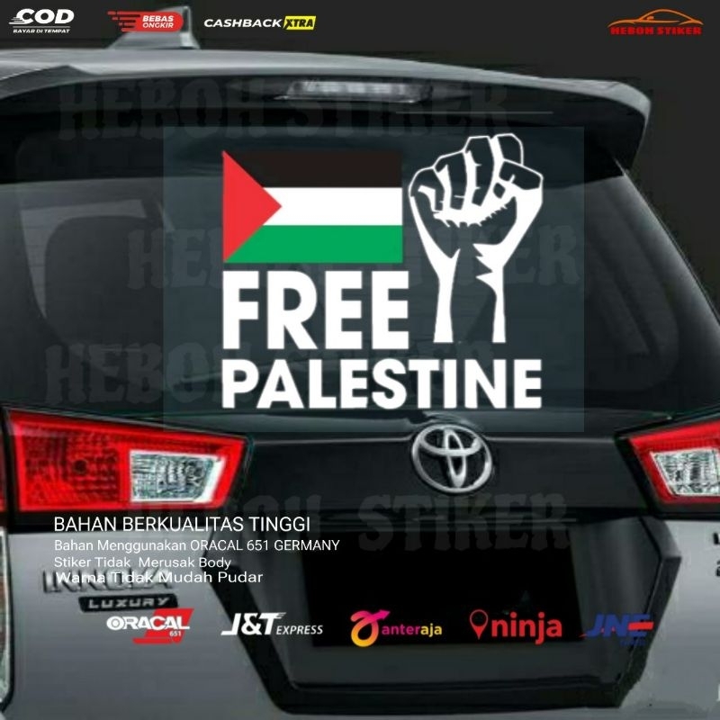 Jual Sticker free palestina stiker save palestina sticker save ...