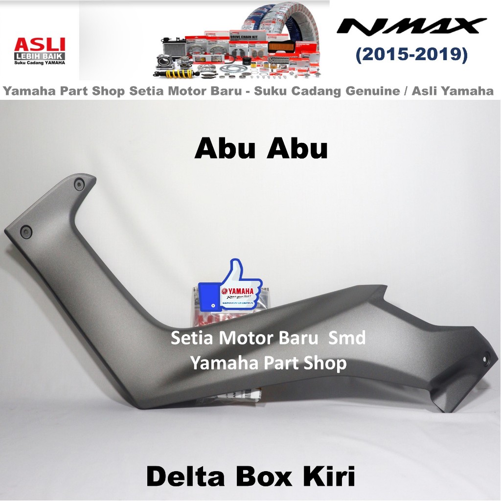Jual Delta Box Cover Side Kiri Abu Abu Nmax N Max Old Asli Yamaha ...