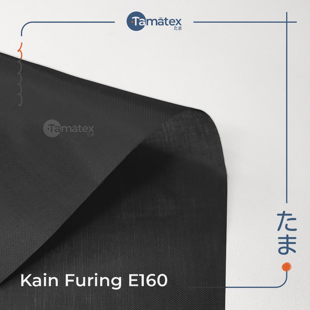Jual KAIN FURING E160 PARASUT POLYESTER RINGAN PURING LINING TAS SAKU ...