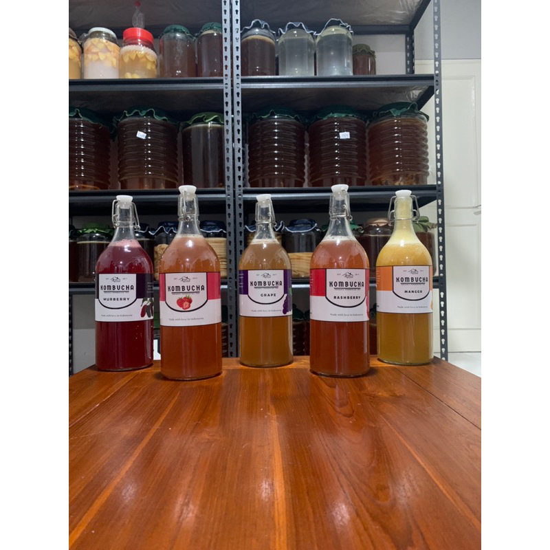 Jual 20 BOTOL KOMBUCHA RASA BUAH SPECIAL PACKAGING | Shopee Indonesia