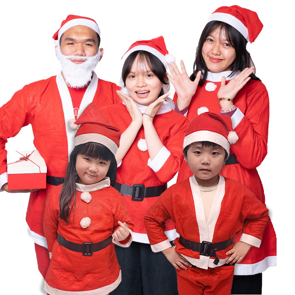 Jual Kostum Baju Santa Claus Sinterklas / Baju Natal Merry Christmas ...