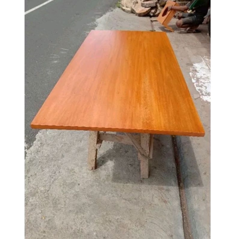 Jual papan kayu daun meja tebal 110x50x3 cm tempel | Shopee Indonesia