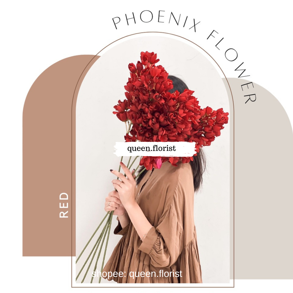 Jual PHOENIX FLOWER Artificial / Premium Delphinium Artificial Flocking ...