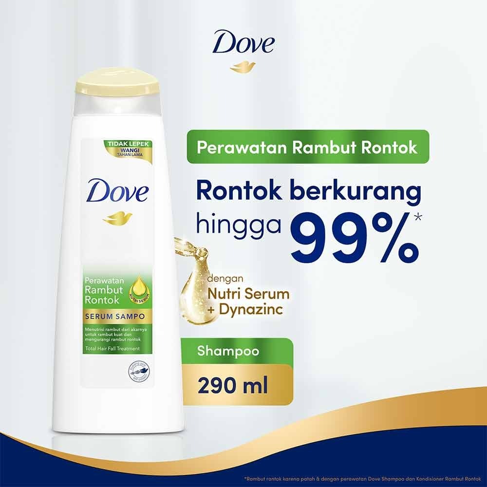 Jual Dove Shampo Hairfall Treatment ( Rambut Rontok ) | Shopee Indonesia