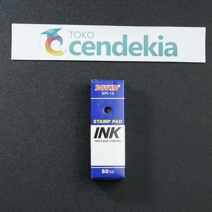 Jual Tinta Bak Stampel Stamp Pad JOYKO SPI-13 HITAM 50cc | Shopee Indonesia