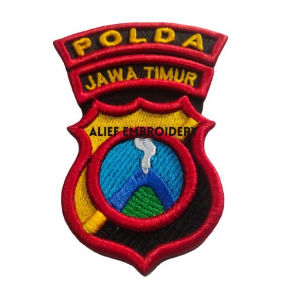 Jual Logo Polda Jatim / Jabar/ Metro Jaya/ Banten/ Jateng Timbul ...