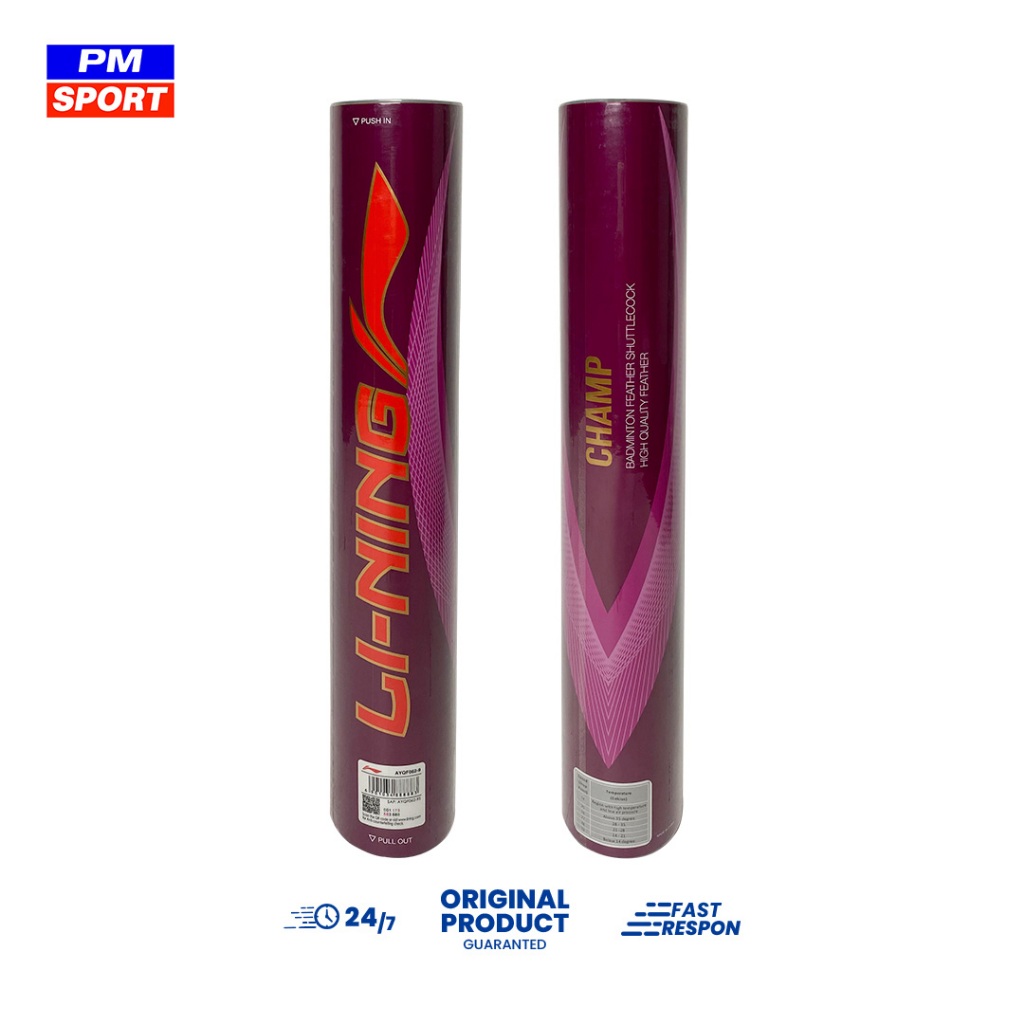 Jual SHUTTLECOCK KOK COCK BADMINTON / BULUTANGKIS LINING CHAMPS ...