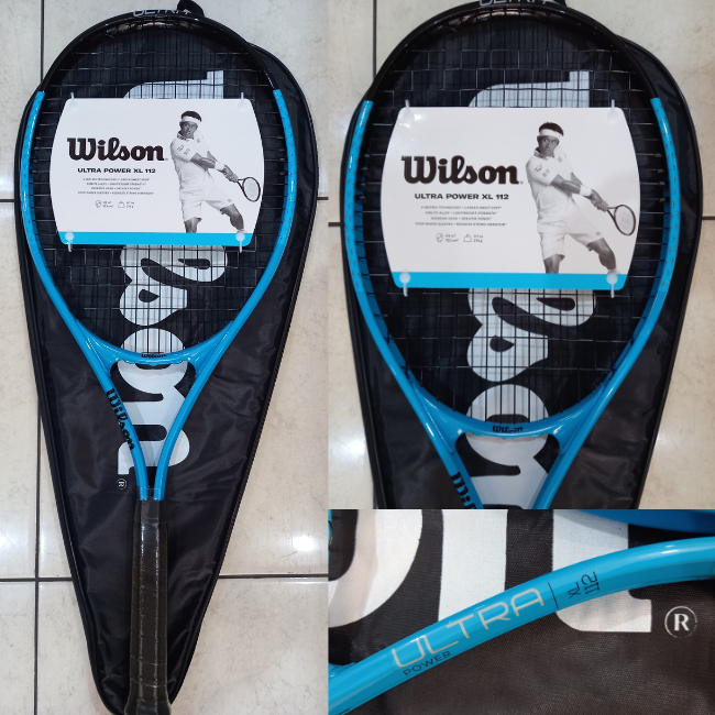 Jual Raket Tenis Wilson Ultra Power XL 112 In 274 Gr | Shopee Indonesia