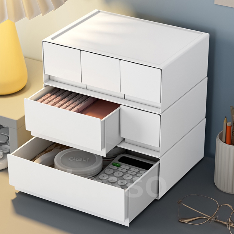 Jual Inaso Rak Kotak Laci Meja Laci Penyimpanan ATK Stationery Tempat ...