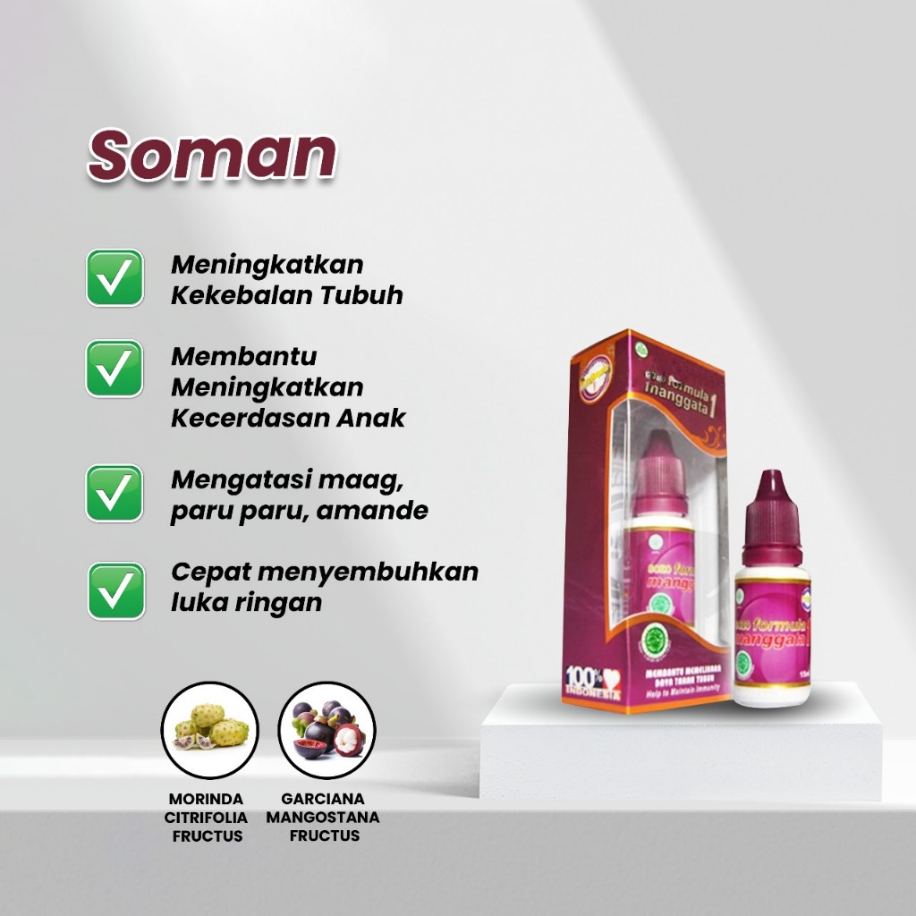 Jual Soman Obat Tetes Herbal / Soman Sozo Manggata Original 100% ...