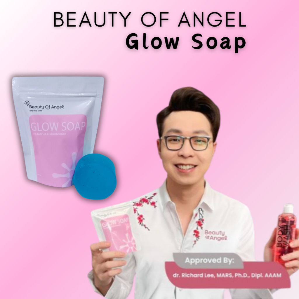 Jual Glow Soap Beauty Of Angel Sabun Pemutih Badan Perawatan Mandi Muka ...