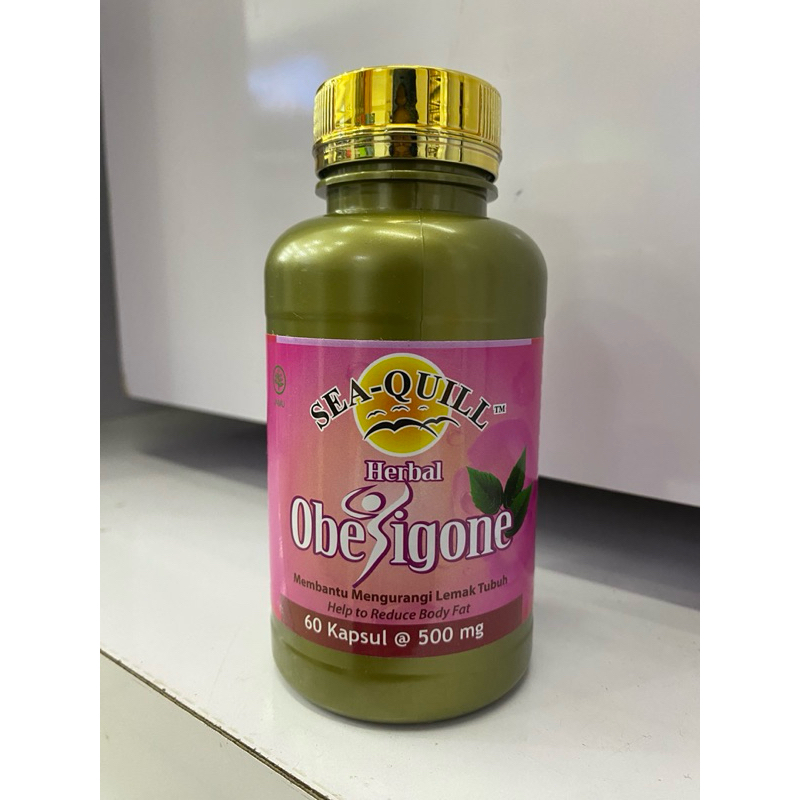 Jual SEA QUILL HERBAL OBESIGONE ISI 60 KAPSUL READY‼️ORIGINAL 100% ...