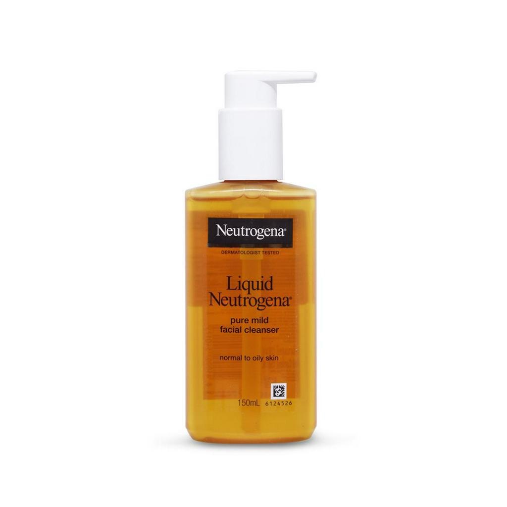 Jual Neutrogena Liquid Pure Mild Facial Cleanser 150ml | Shopee Indonesia