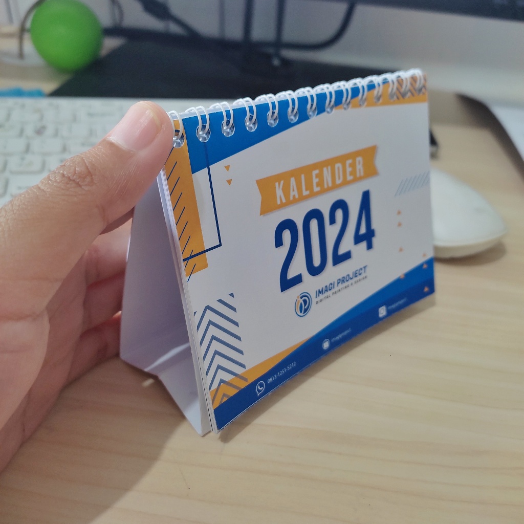 Jual 2025 KALENDER MEJA CUSTOM LOGO FOTO DESIGN TOKO OLSHOP PERUSAHAAN ...